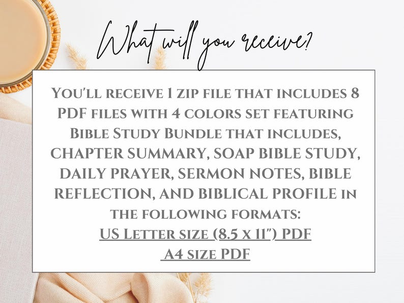 Digital Bible Study Journal | Printable Bible Study Template | Bible ...