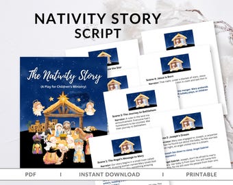Christmas Play Script – We All Have a Gift to Bring – Kids Nativity ...