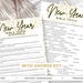 New Year Christian Games Bundle, Printable Bible Activities for Family ...