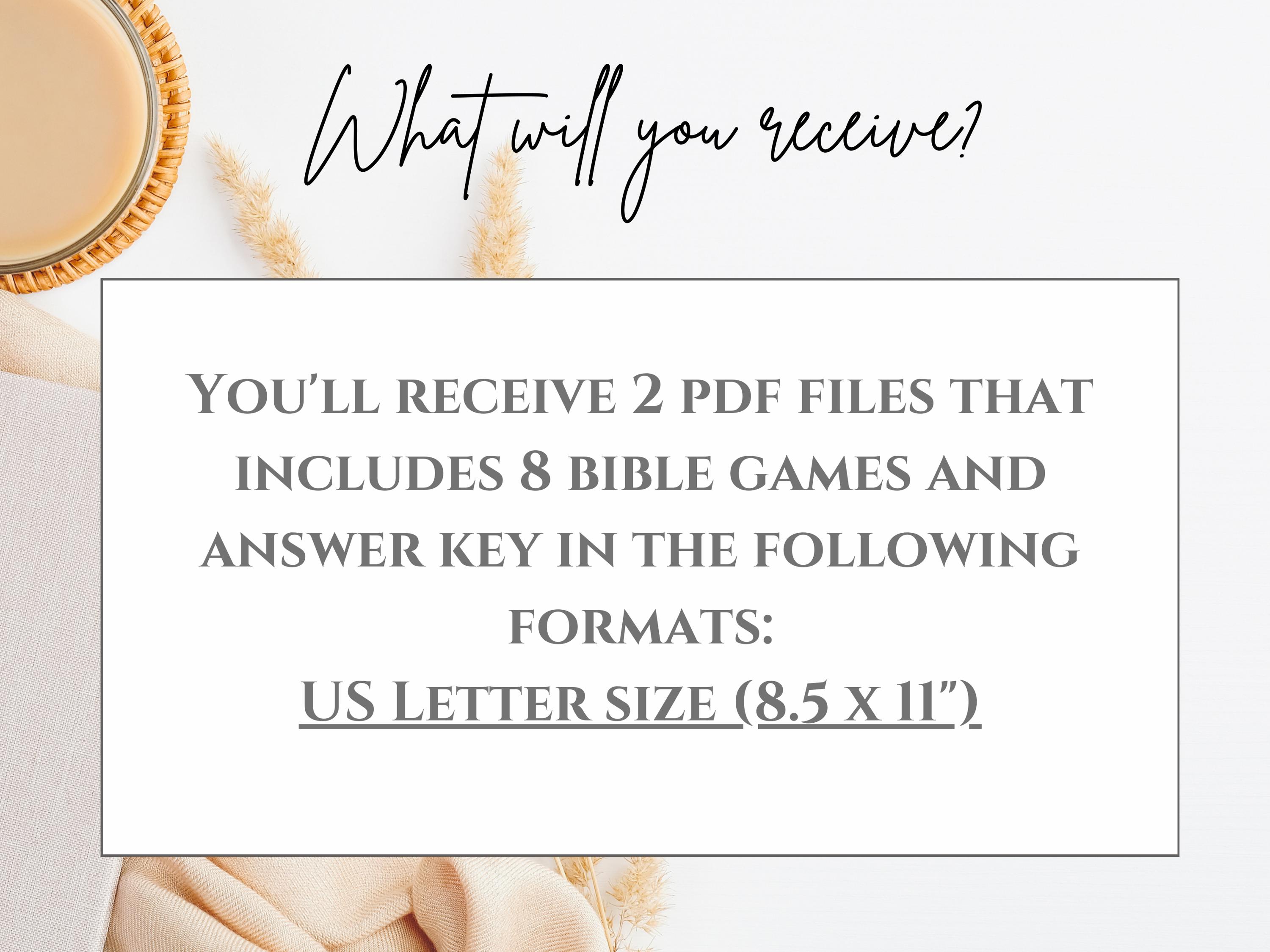 Fall Bible Games | Thanksgiving Games | Bible Games | Christian Games ...