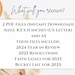Christian New Year Printables | Faith-based 2025 Year in Review | 2026 ...