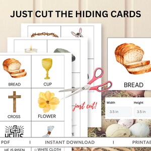 Bible Easter Scavenger Hunt, Resurrection Scavenger Hunt Printable ...