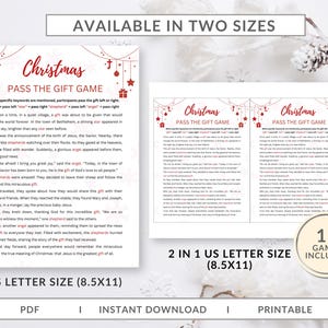 Christmas Bible Games Bundle, Christian Nativity Games, Church ...