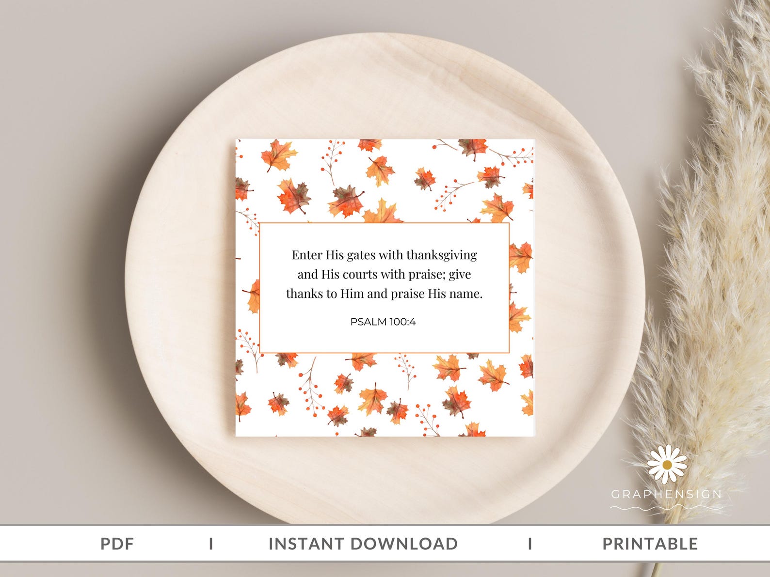 Thanksgiving Printable Scripture Cards, Instant Download, 12 Bible ...