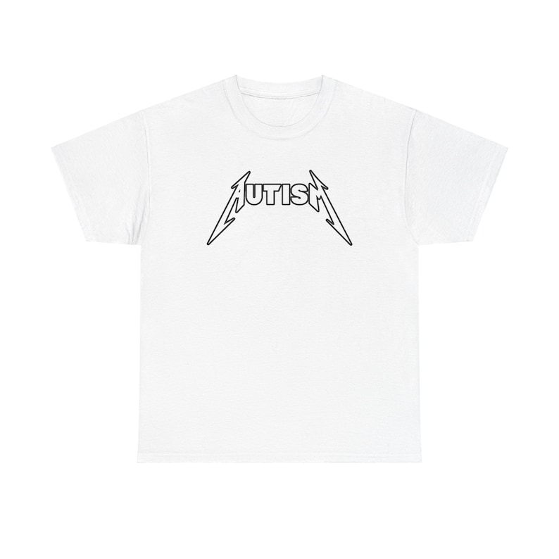 Autism Metallica Rock Funny Meme Offensive T-shirt - Etsy