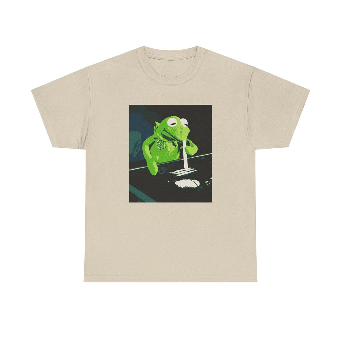 Kermit the Frog Snorting Coke Cocaine Funny Offensive Meme T Shirt - Etsy