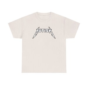 Autism Metallica Rock Funny Meme Offensive T-shirt - Etsy