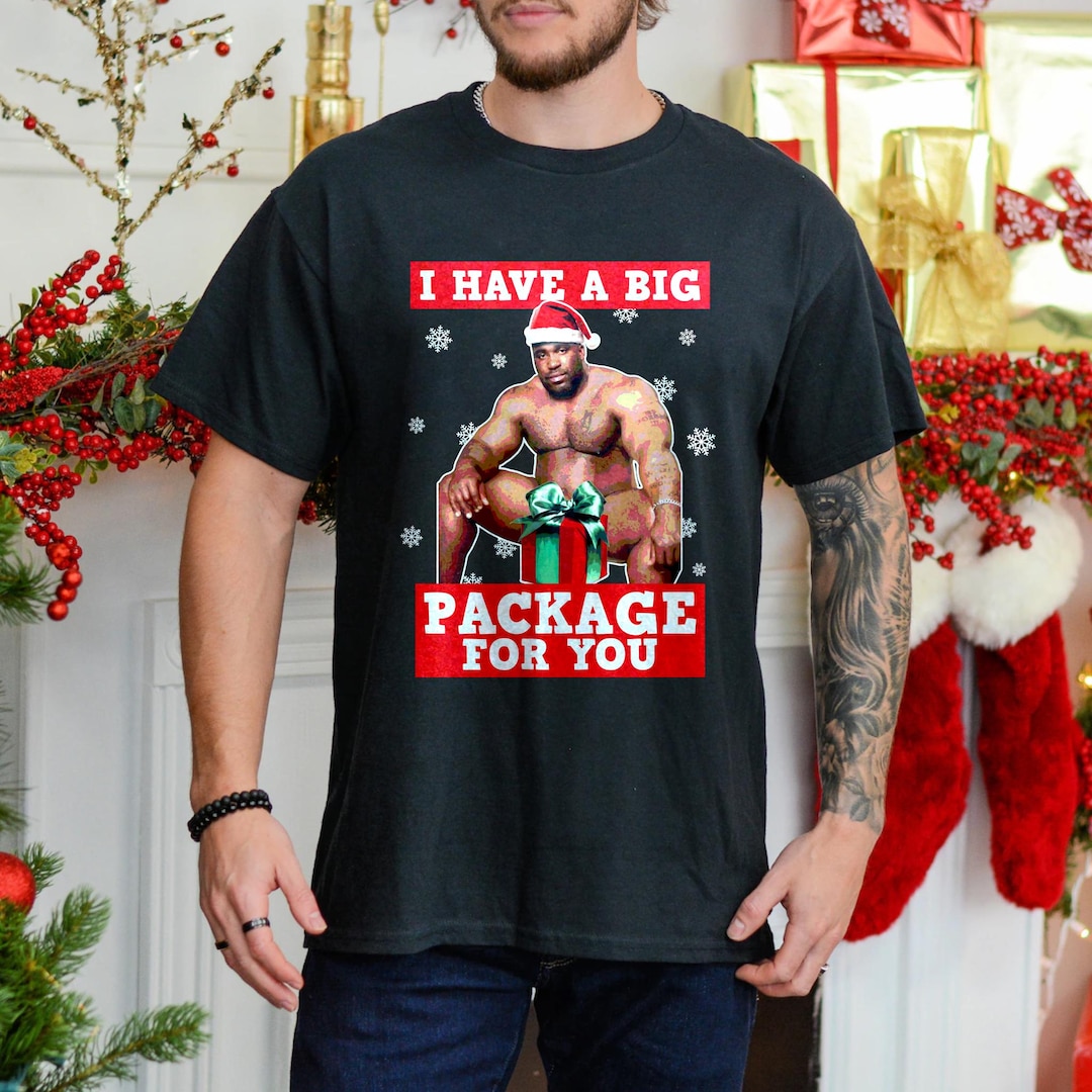 I Have A Big Package for You Barry Sitting Inappropriate Graphic T ...