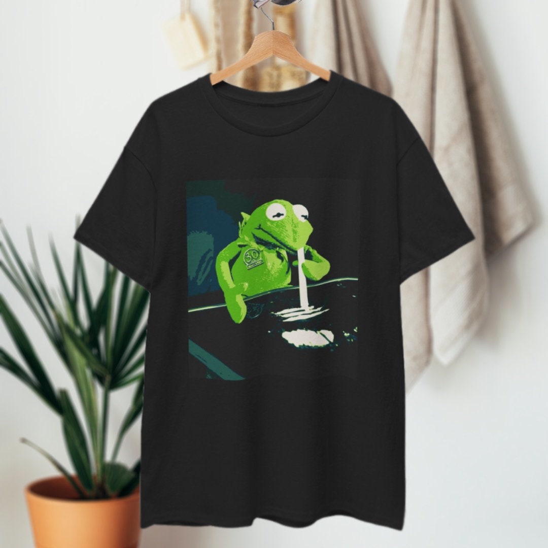 Kermit the Frog Snorting Coke Cocaine Funny Offensive Meme T Shirt - Etsy