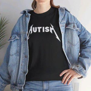Autism Metallica Rock Funny Meme Offensive T-shirt - Etsy