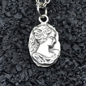 Hera the Queen of Gods Men Woman Silver Necklace Personalizable ...