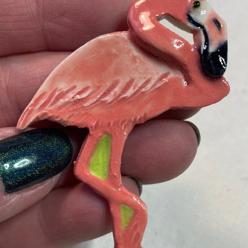 Ceramic Flamingo - Etsy