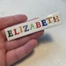 Handmade Ceramic Letter Tile: Price is NOT per Word Tile- It is PER ...