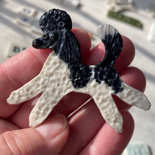 Ceramic Poodle - Etsy