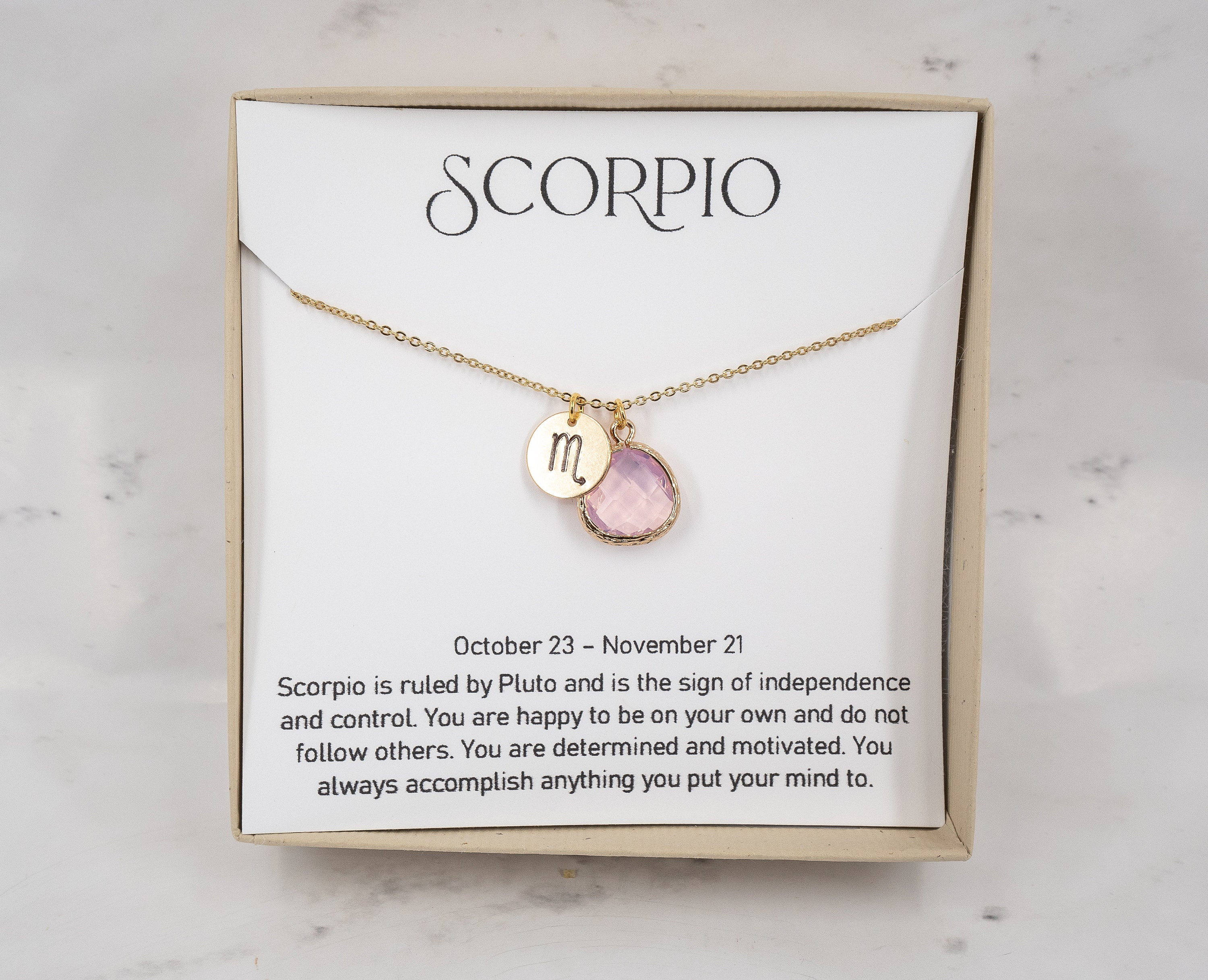 Birthstones November Scorpio
