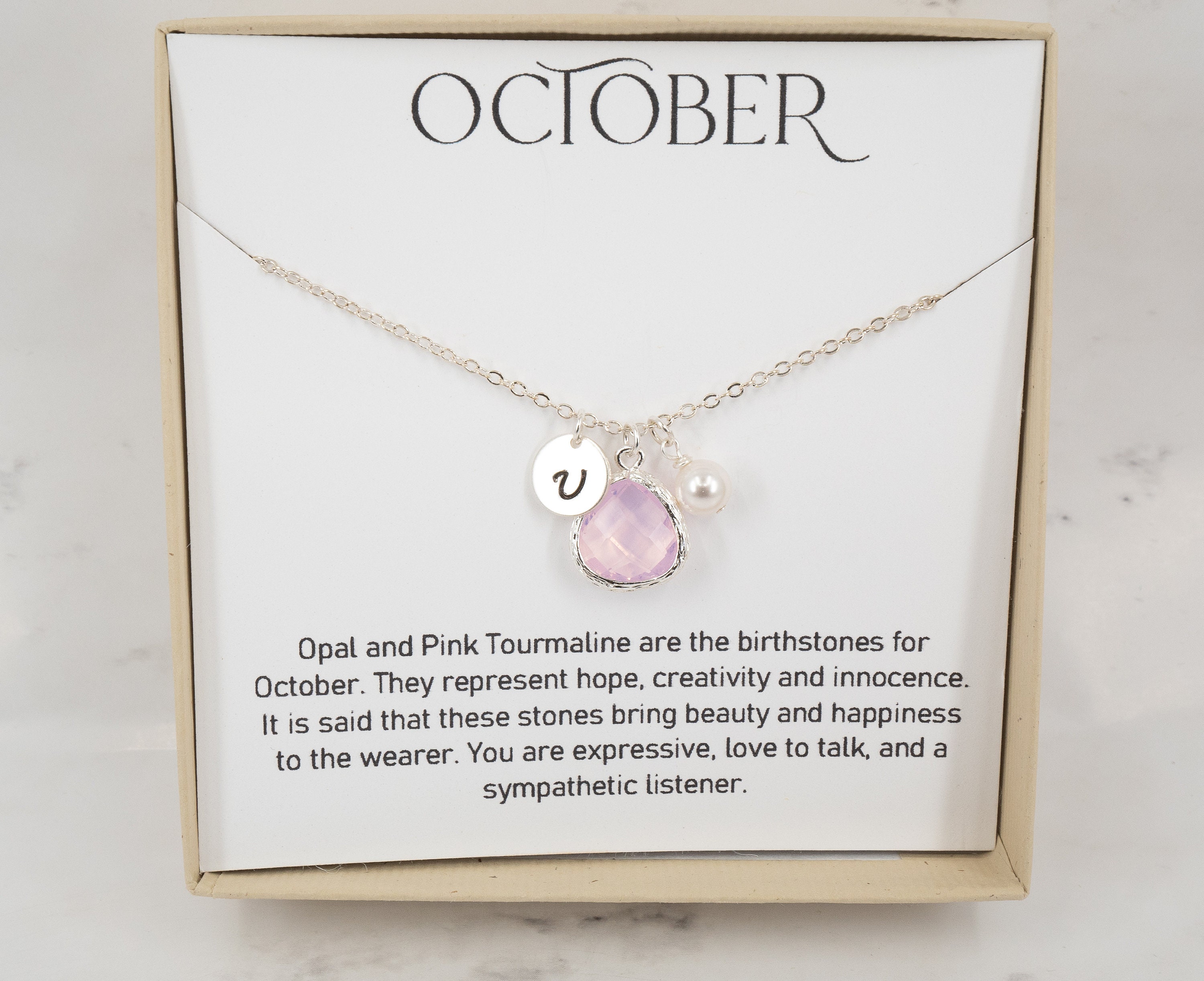 October Birthstones