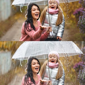 50 REALISTIC RAIN Overlays Rainfall Overlays Showers Blogger Overlay ...