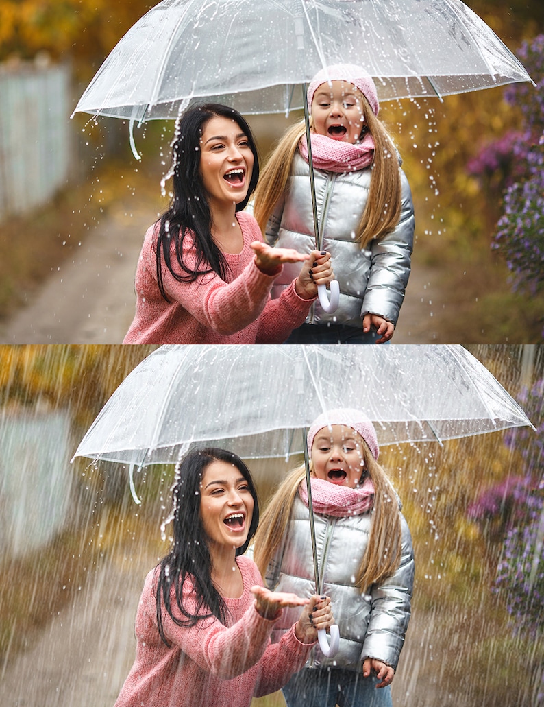 50 REALISTIC RAIN Overlays Rainfall Overlays Showers Blogger Overlay ...
