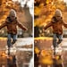 100 AUTUMN LEAVES Overlays Photoshop Edit Falling Leaves Overlay ...