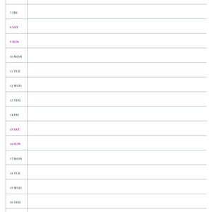 2025 Monthly Calendar Printable & Fillable, Year Calendar Template ...