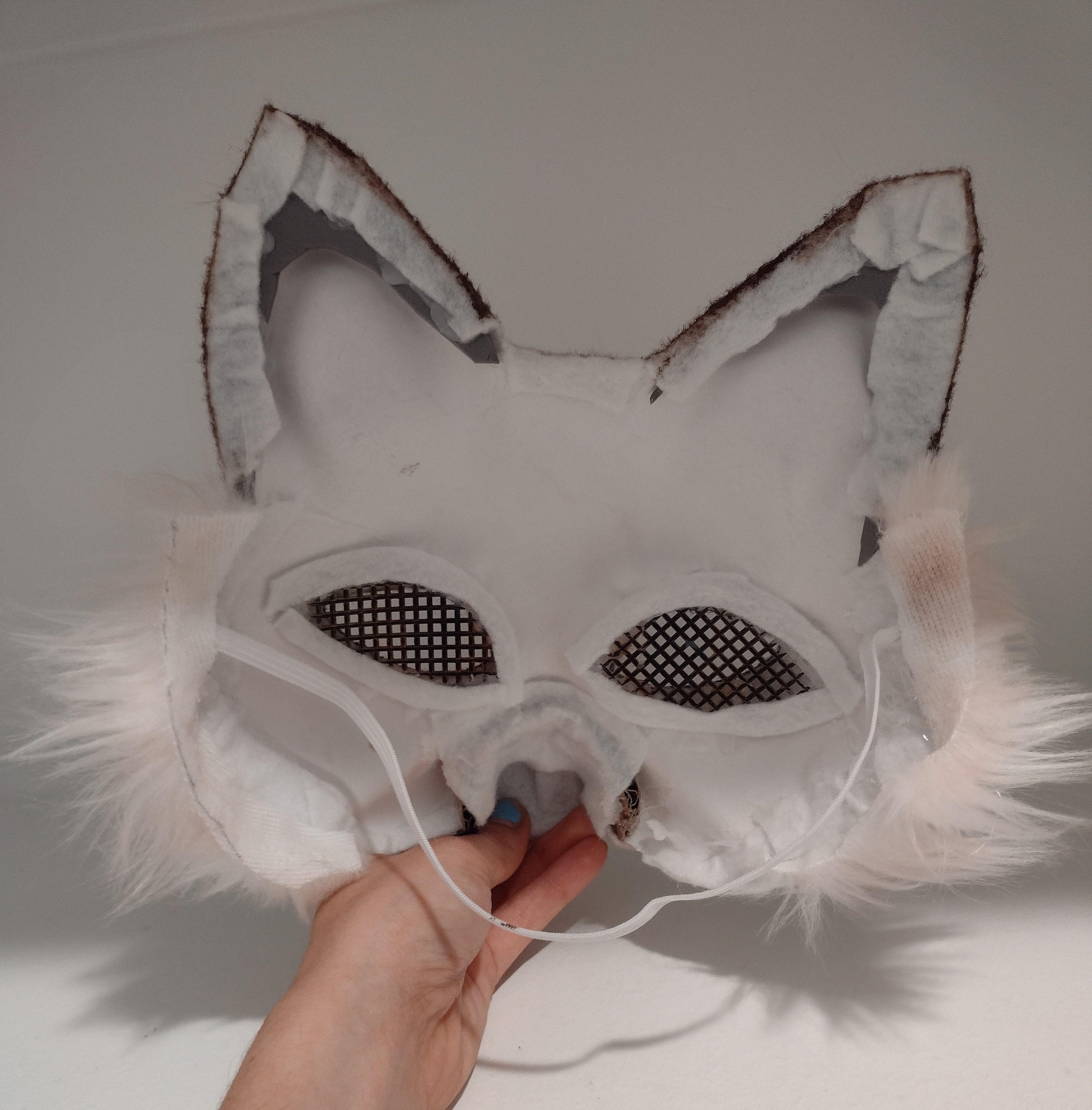 Handmade Felted Therian Maskbengal Foxhigh Quality Mask for Therian ...