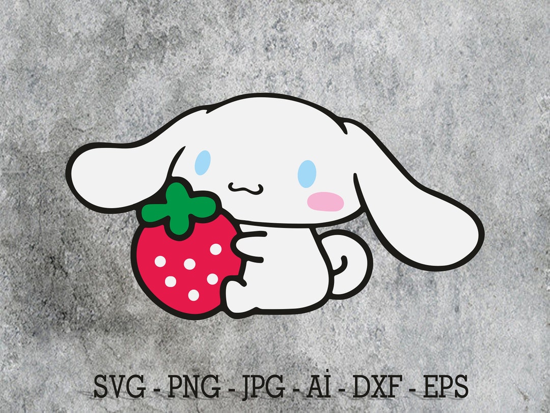 Kawaii Cinna Bunny SVG, Kawaii Cinna Bunny PNG, Kawaii Anime, Roll ...