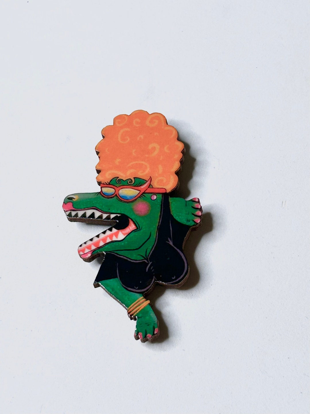 Bodacious Bertha Tacky Tourist Gator Original Zombie Kopf Magnet - Etsy.de