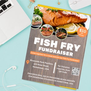 Best Fish Fry Flyer, Fish Fry Template, Fish Fry Poster, Fish Fry Party ...
