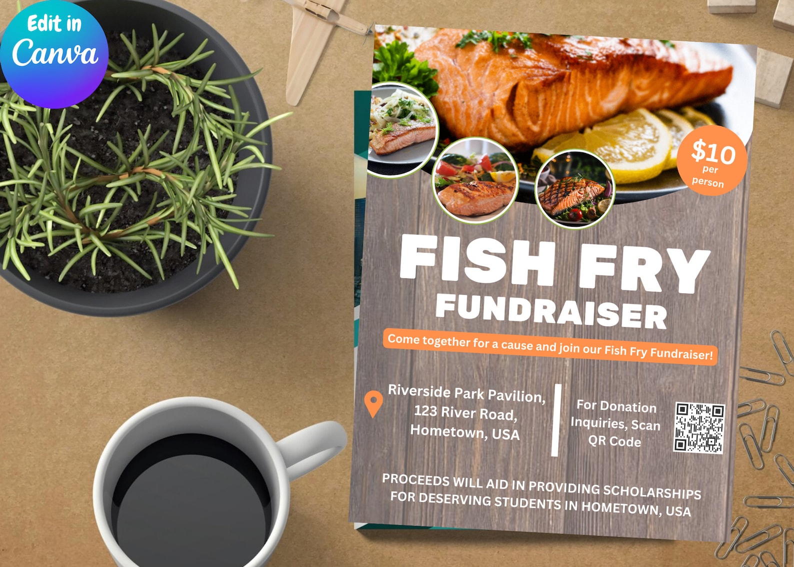 Best Fish Fry Flyer, Fish Fry Template, Fish Fry Poster, Fish Fry Party ...