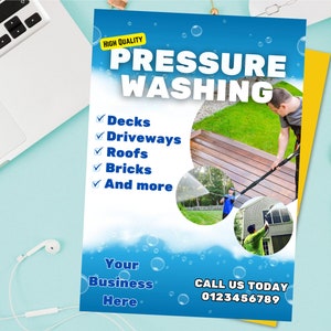 Pressure Washing Flyer Power Washing Flyer, Pressure Cleaning Flyer ...