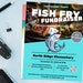 Printable Fish Fry Flyer, Fish Fry Template, Fish Fry Poster, Fish Fry ...