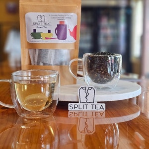 Perforated Tea Bags to Get Two Cups of Tea From One Bag- Green Premium ...