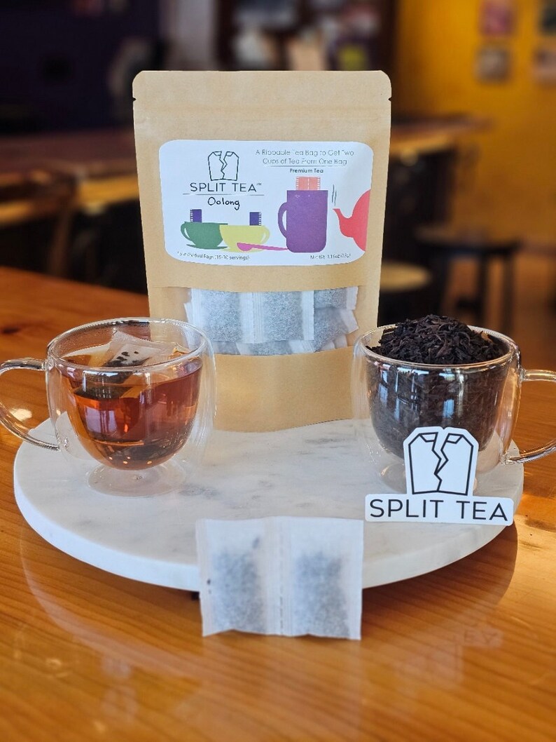Perforated Tea Bag to Get Two Cups of Tea From One Tea Bag- Oolong ...