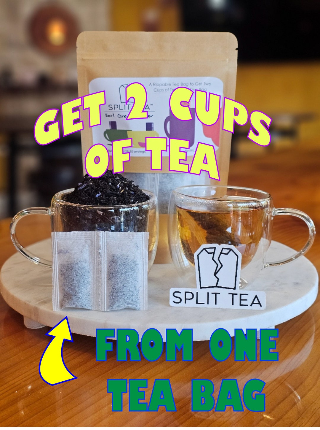 Perforated Tea Bags to Get Two Perfect Cups of Tea From One Bag- Earl ...