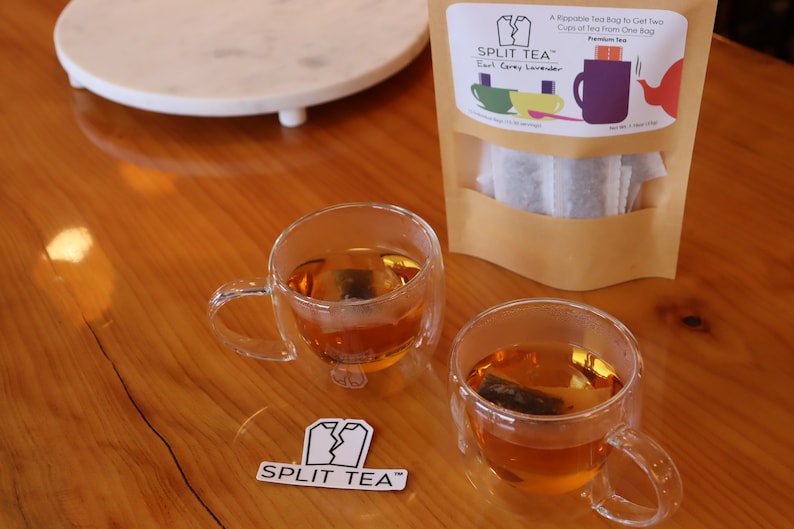 Rippable Tea Bag- ENGLISH BREAKFAST- Get Two Cups of Tea From ONE Tea ...