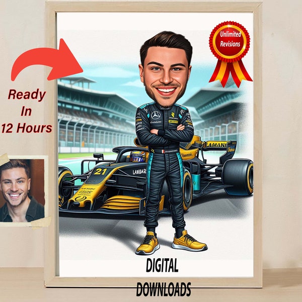 Car Caricature - Etsy