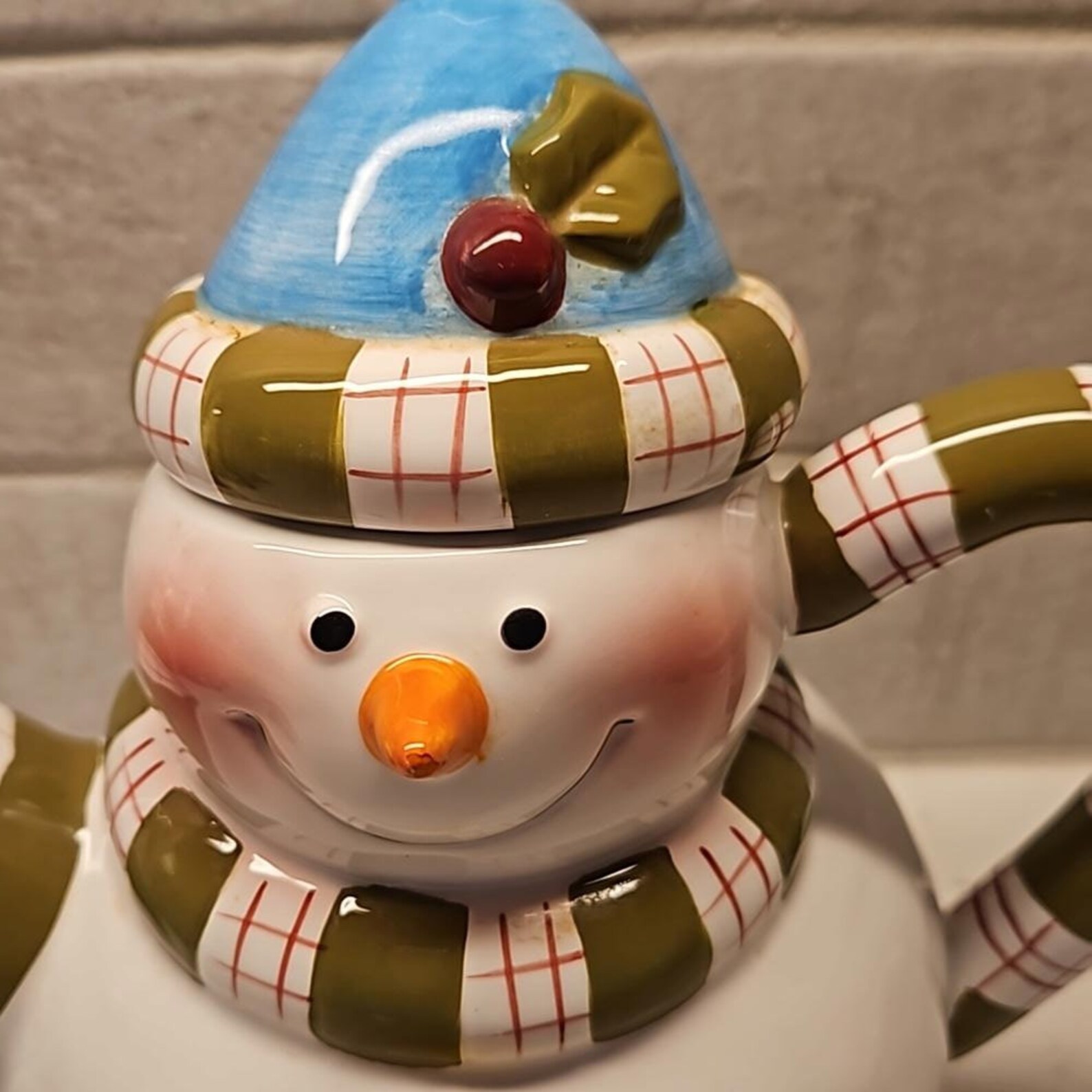 Teapot, Snowman - Etsy