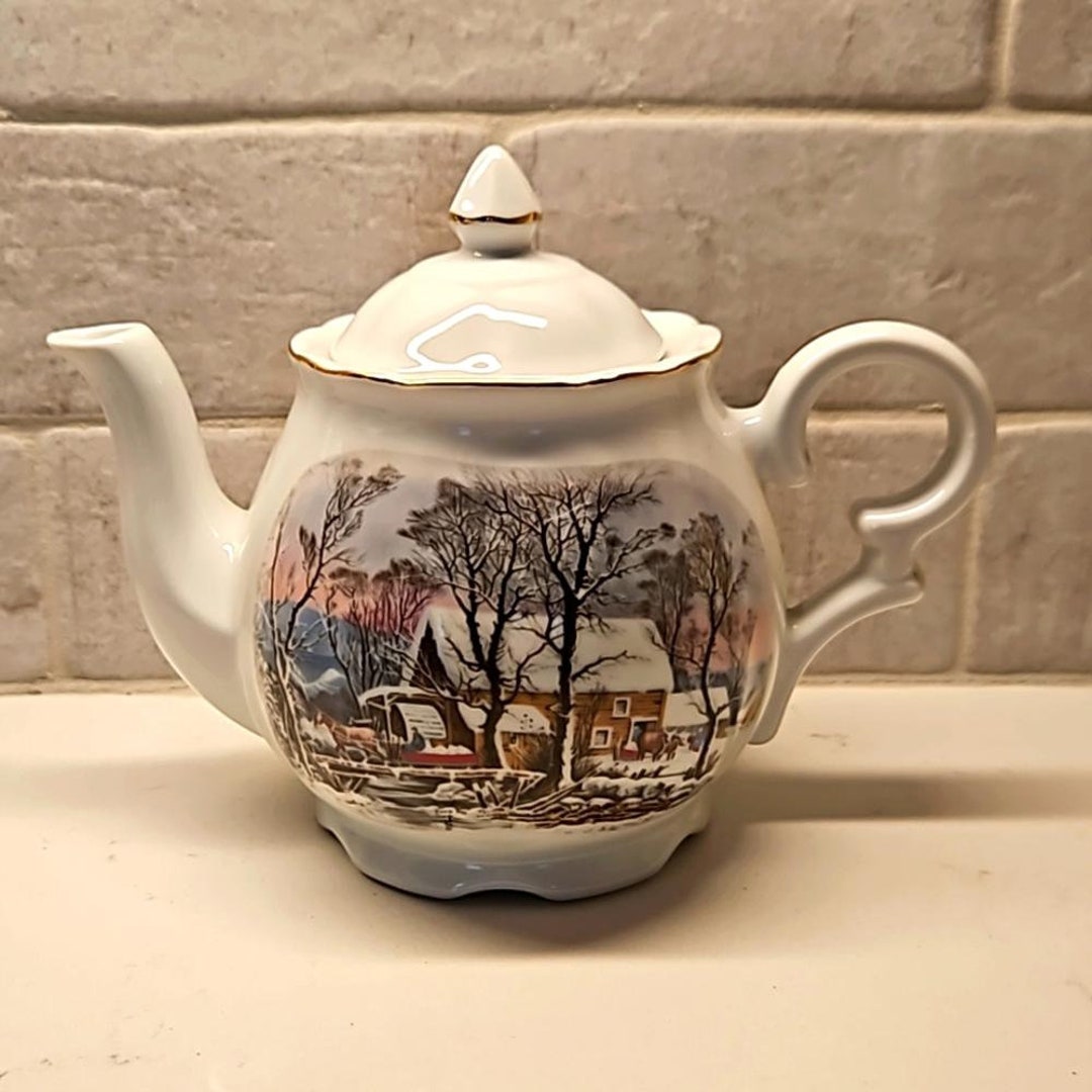 Teapot, Avon 1977 - Etsy