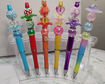 Full-sized Beaded Ink Pens, Long-lasting Beaded Ink Pen, No Need for ...