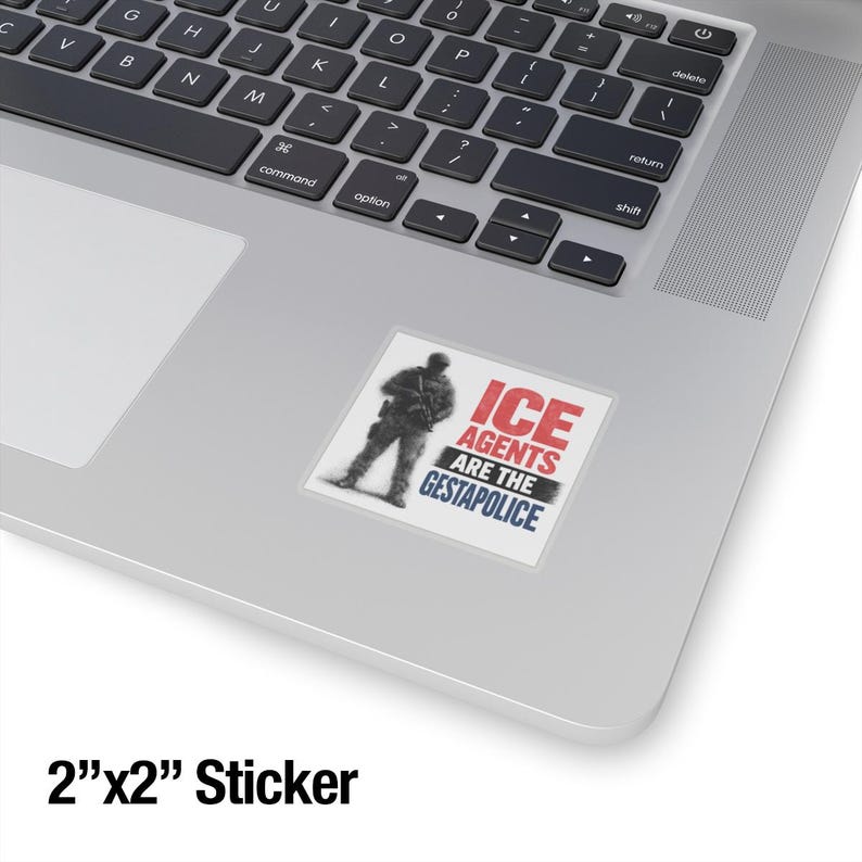 Anti ICE Protest Sticker, Gestapolice Protest Gift Immigrant ...
