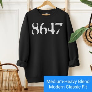 8647 Anti Trump Shirt, Subtle Anti Trump Sweatshirt, Hidden Dump Trump ...