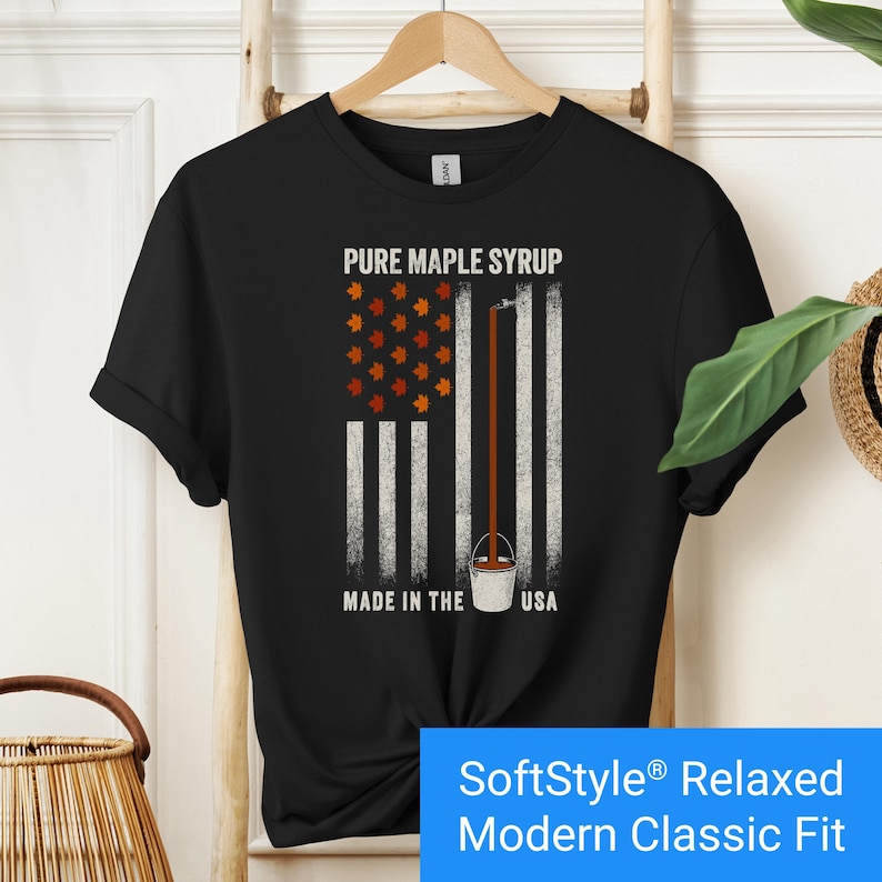 Maple Syrup Shirt, Maple Syrup Lover Gift, Patriotic Maple Shirt, USA ...