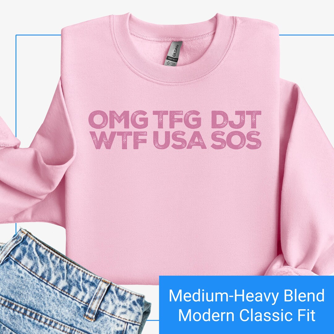 Anti Trump Acronym Sweatshirt Retro, Anti MAGA Sweatshirt, Trump ...