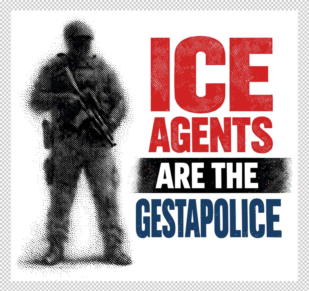 Anti ICE Protest Sticker, Gestapolice Protest Gift Immigrant ...