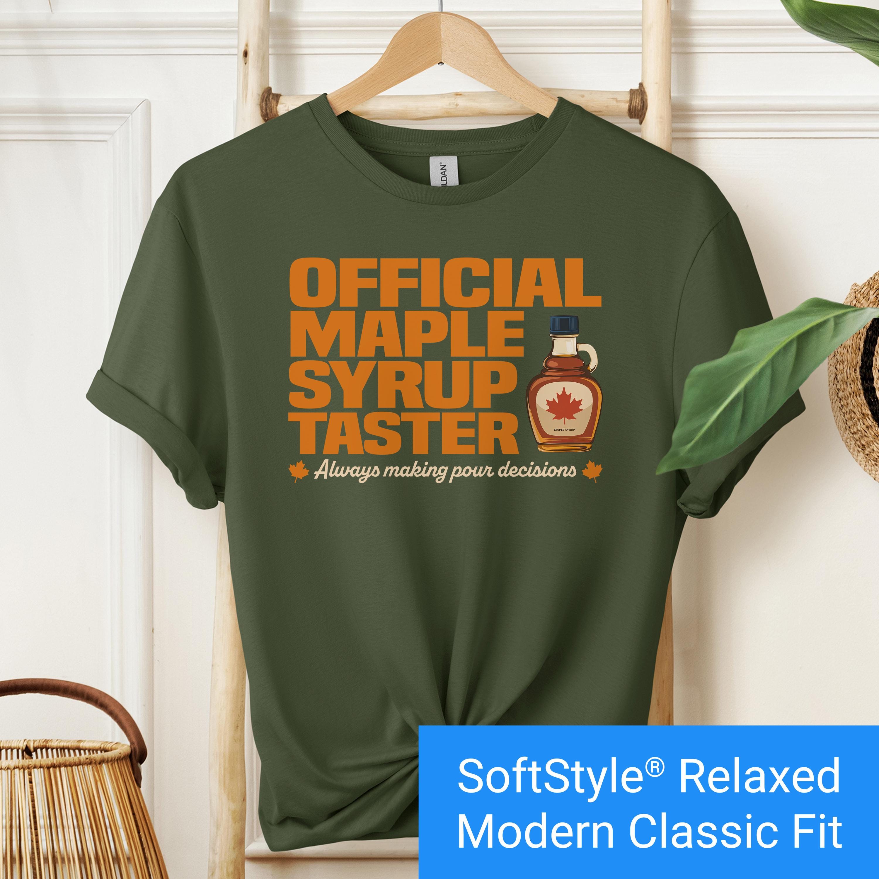 Maple Syrup Shirt, Funny Maple Syrup T-shirt, Maple Syrup Day Tshirt ...