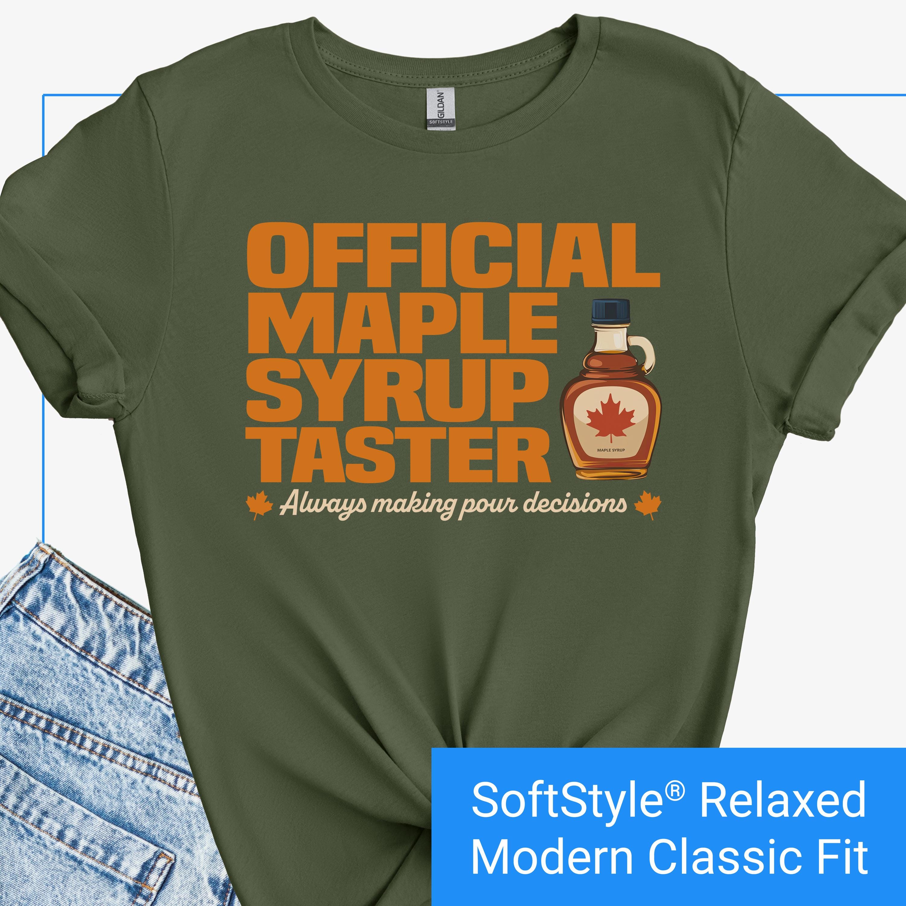 Maple Syrup Shirt, Funny Maple Syrup T-shirt, Maple Syrup Day Tshirt ...