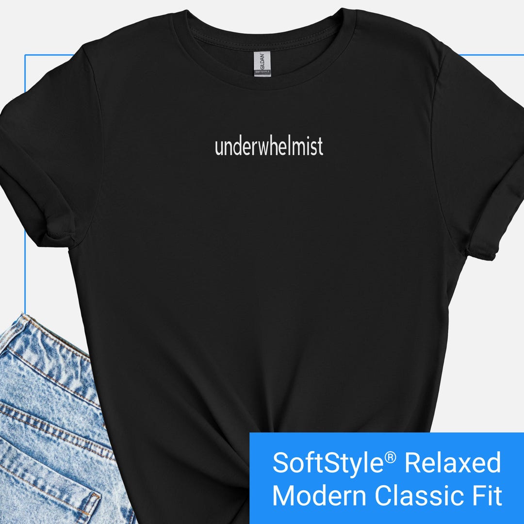 One Word Shirt, Funny Minimalist T-shirt, Sarcastic Text Only Shirt ...