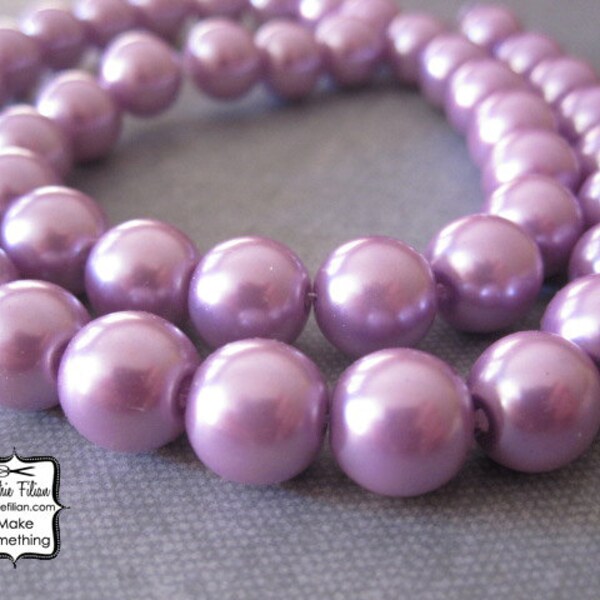 Purple Pearls - Etsy