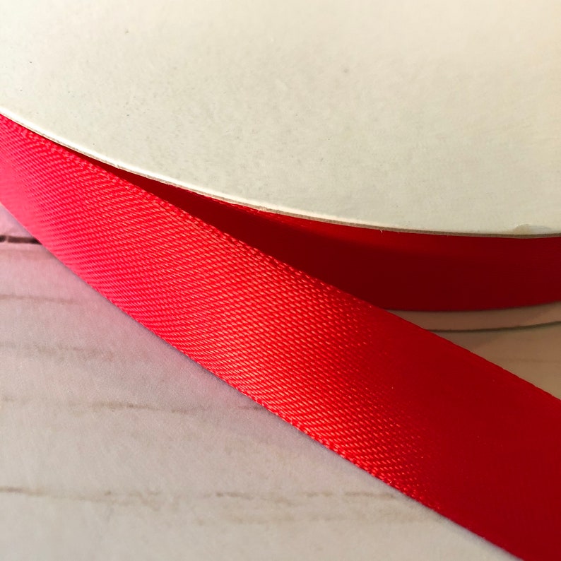 Red Satin Cherry Ribbon 100 & 50 Yards 1/8 1/4 3/8 5/8 7/8 | Etsy