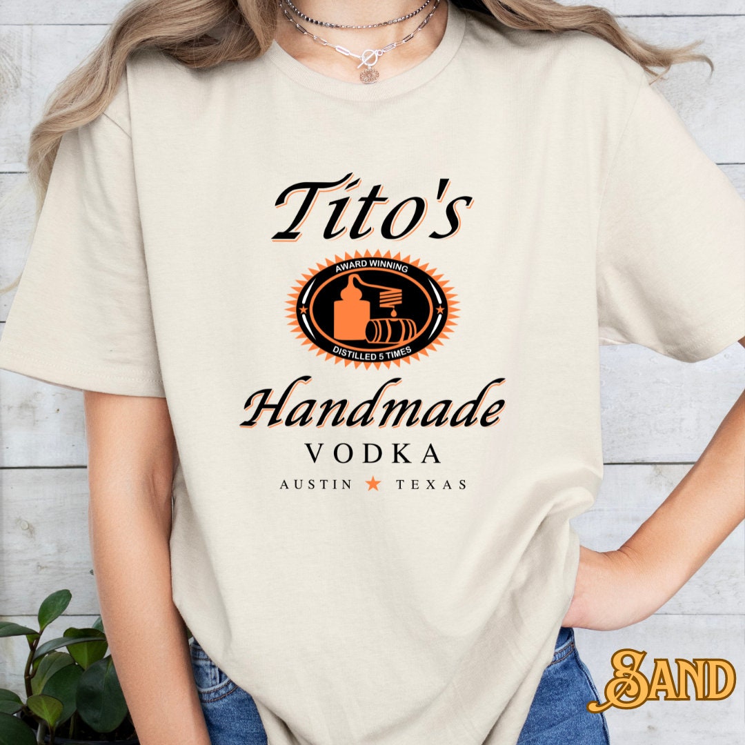 TITO'S Handmade Vodka Shirt Bachelor Party Tee Bachelorette Party Tees ...